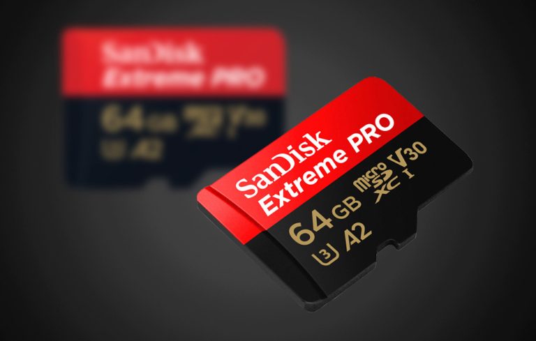 SANDISK EXTREME PRO microSDXC 64GB 200/90 MB / s UHS-I U3 memory card ...